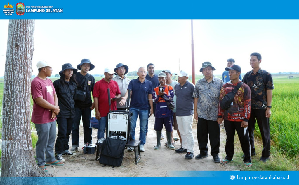 Smart Farming Berbasis Private 5G Diuji di Trimomukti, Drone Kirim Data ...